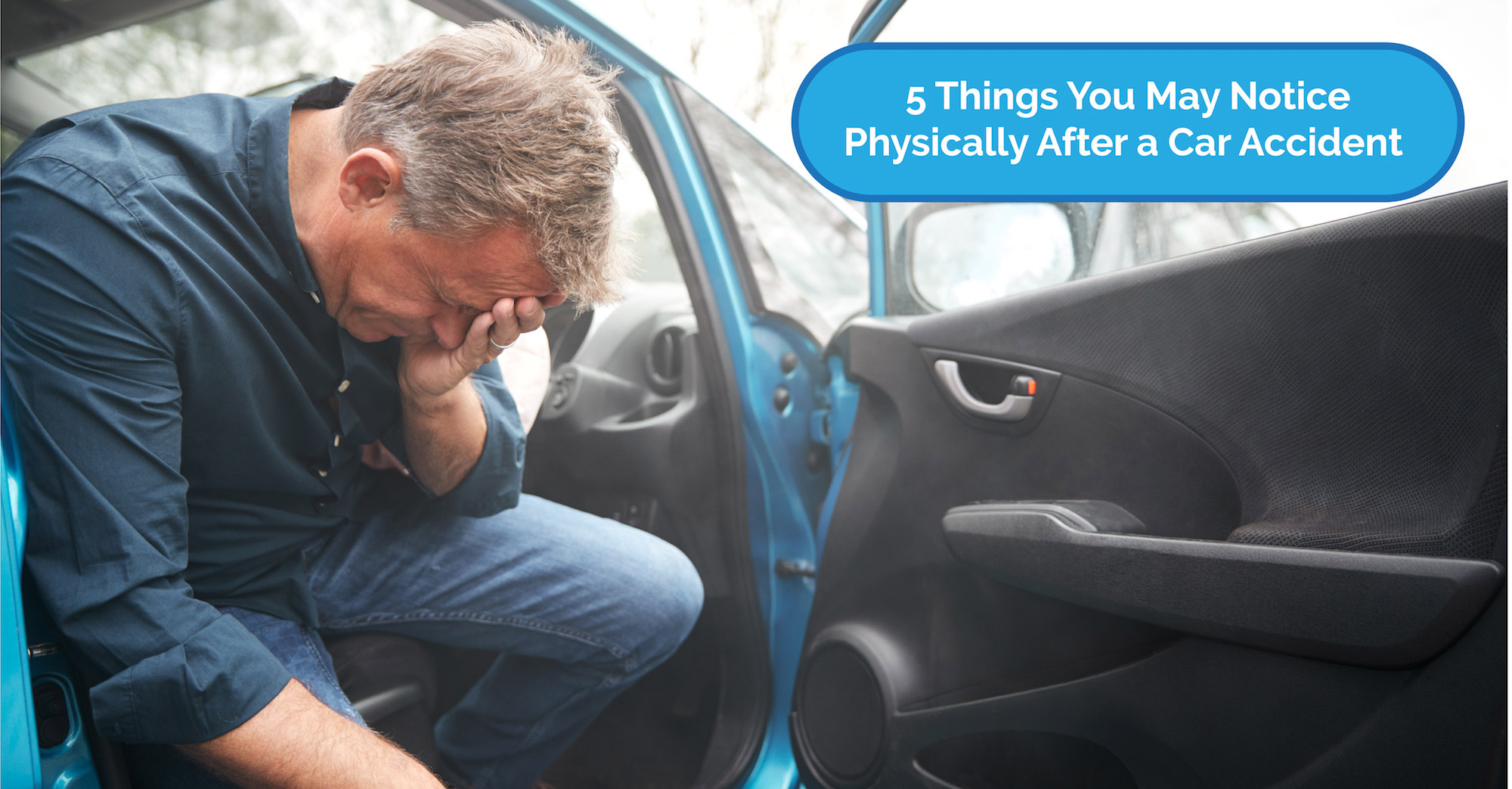 5 Things You May Notice Physically After a Car Accident | Physiomed