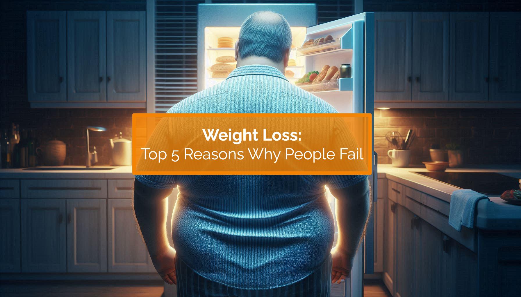 Weight Loss: Top 5 Reasons Why People Fail | Physiomed